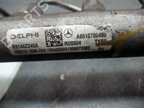 Injection rail MERCEDES-BENZ SPRINTER 3,5-t Van (B906) 16303515 | B-Parts