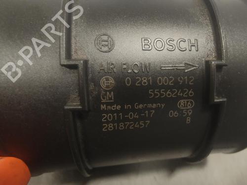 Mass air flow sensor OPEL INSIGNIA A Saloon (G09) 2.0 CDTI (69) 1617780 ...