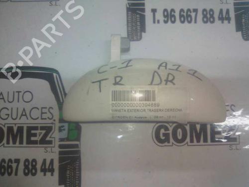 Rear right exterior door handle CITROËN C1 (PM_, PN_) 1.0 3465125 | B-Parts