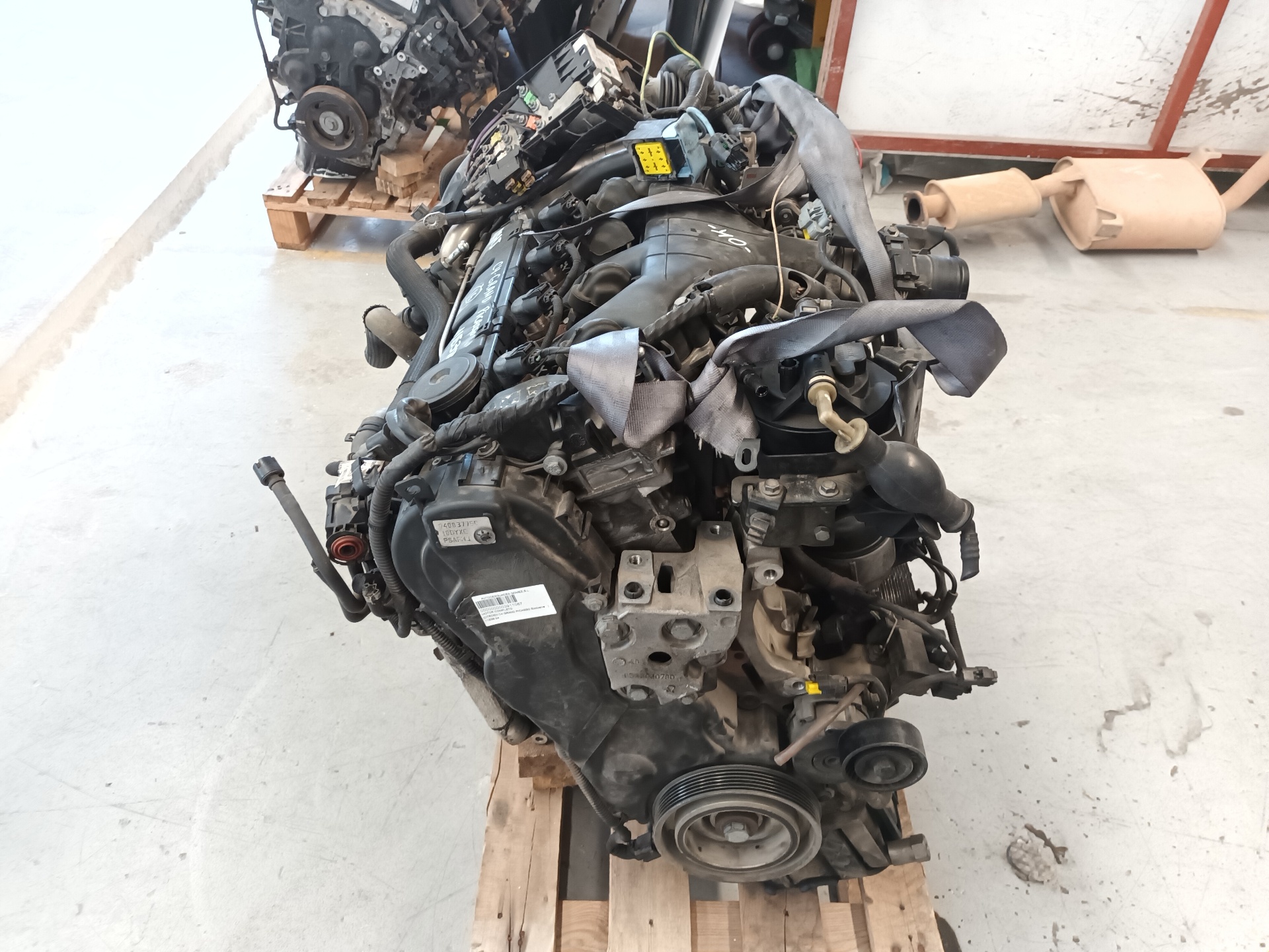 Moteur CITROËN C4 Picasso I MPV (UD_) 2.0 HDi 138 17830643 | B-Parts