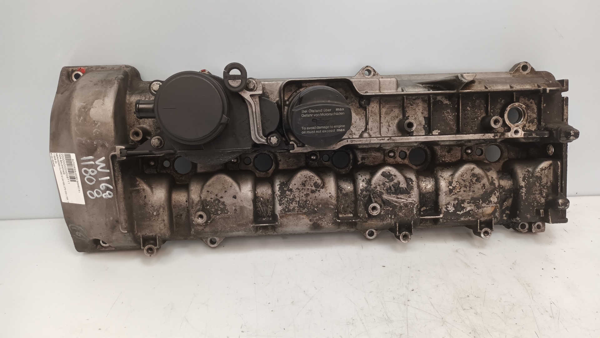 Valve cover MERCEDES-BENZ M-CLASS (W163) ML 270 CDI (163.113) 26401155 ...