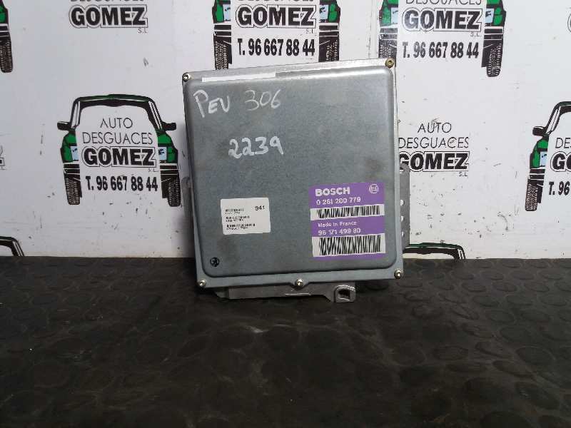 Engine control unit (ECU) PEUGEOT 306 Hatchback (7A, 7C, N3, N5) 1.4 ...