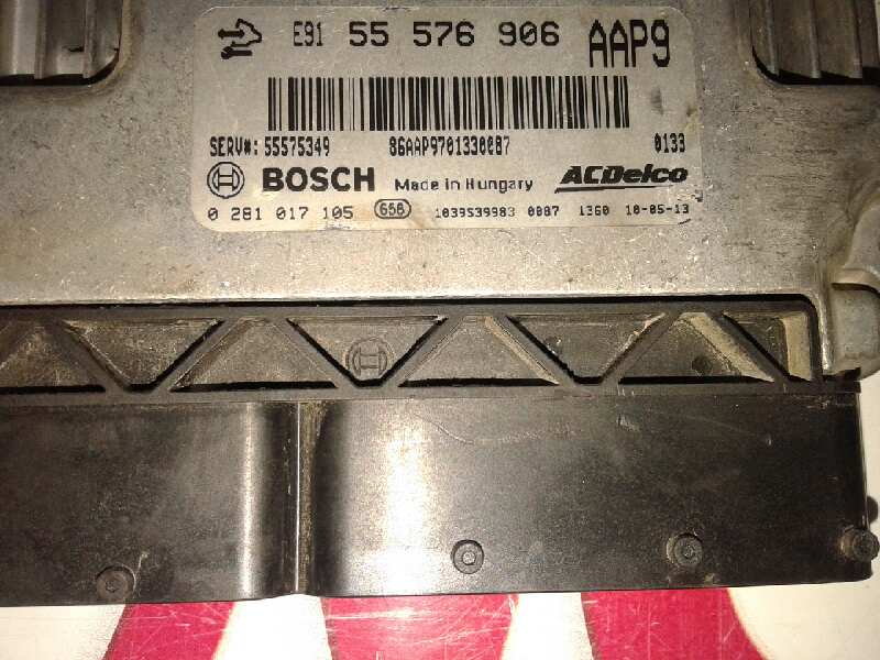 Engine control unit (ECU) OPEL INSIGNIA A (G09) 2.0 CDTI (68) 12637594 ...
