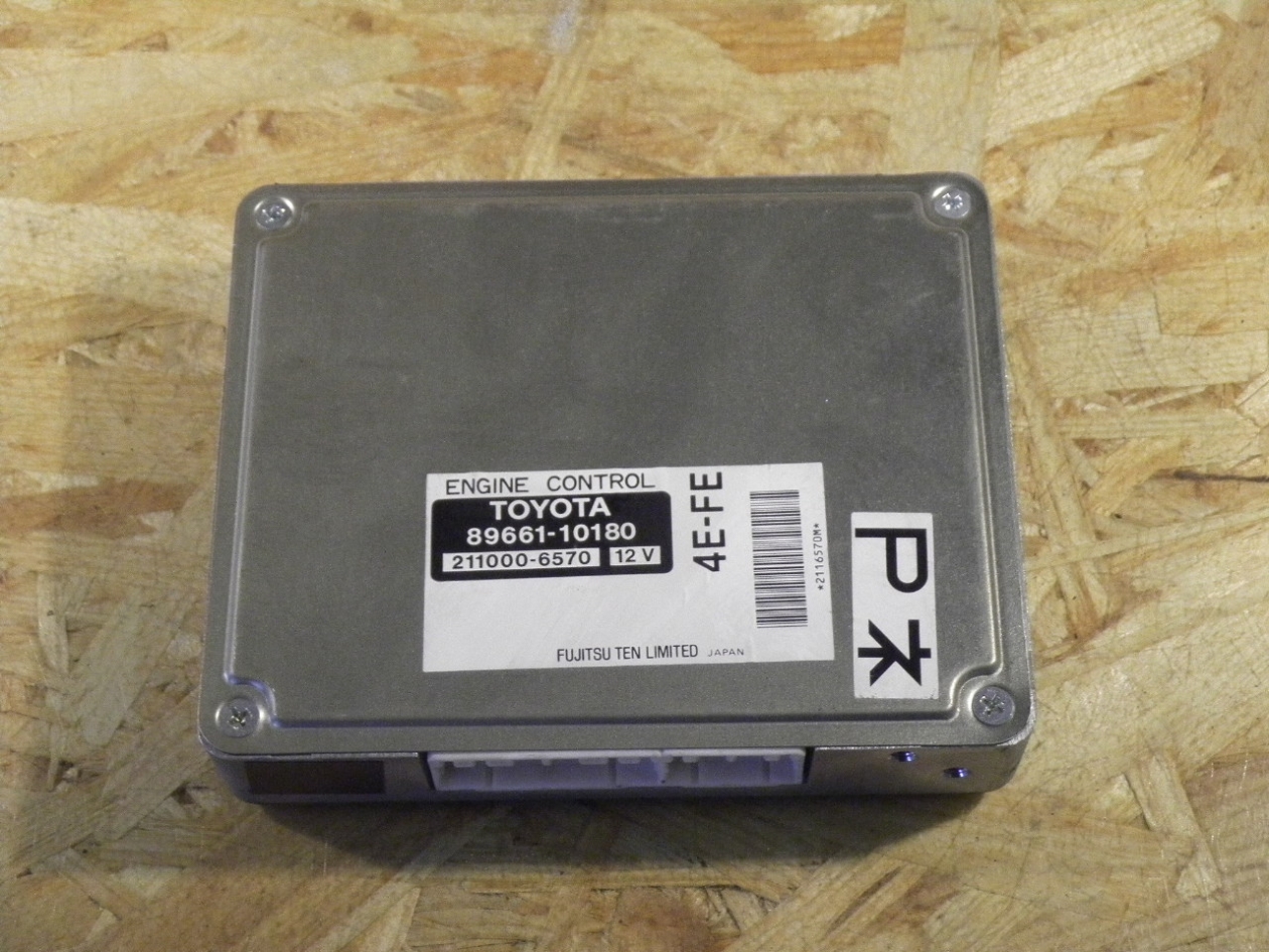 Engine control unit (ECU) TOYOTA STARLET (_P9_) 1.3 (EP91_) 2569285 | B ...