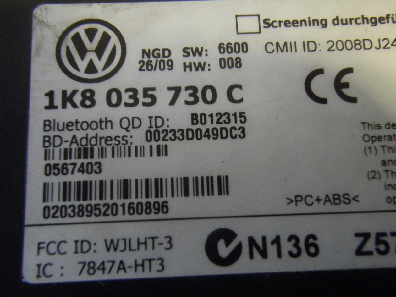 Steuergerät VW SHARAN (7M8, 7M9, 7M6) 2.0 TDI 2821037 | B-Parts