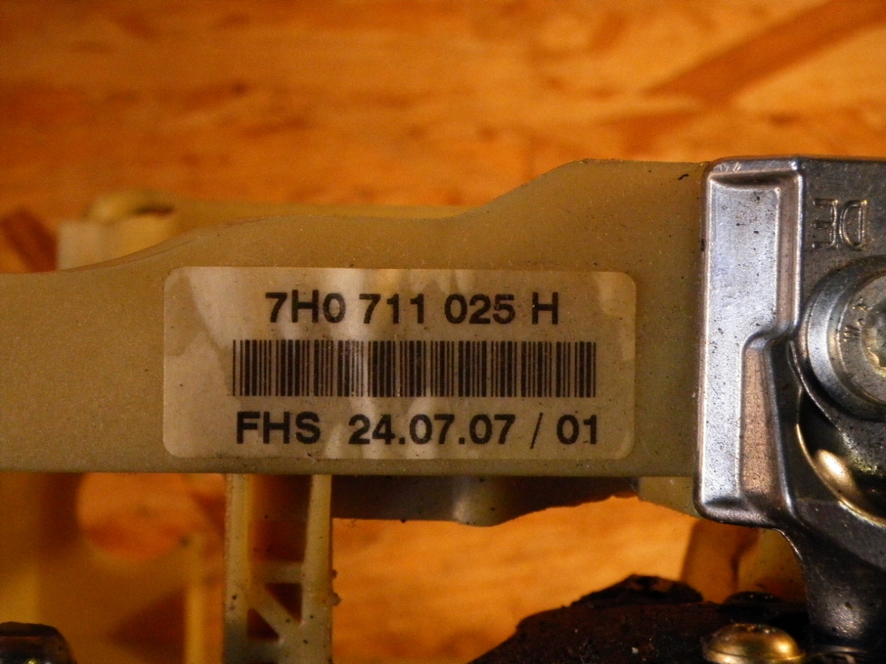 Automatic gearbox selector VW TRANSPORTER V Bus (7HB, 7HJ, 7EB, 7EJ ...
