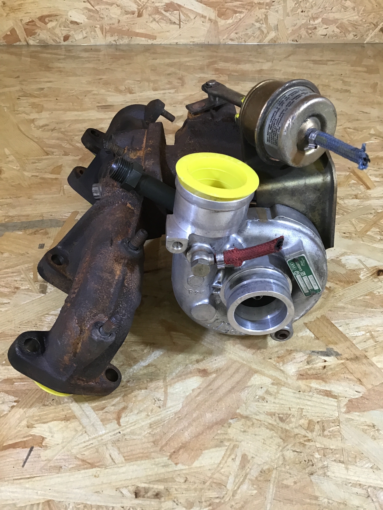 Turbo AUDI 80 B4 Saloon (8C2) 1.9 TDI 7987819 | B-Parts