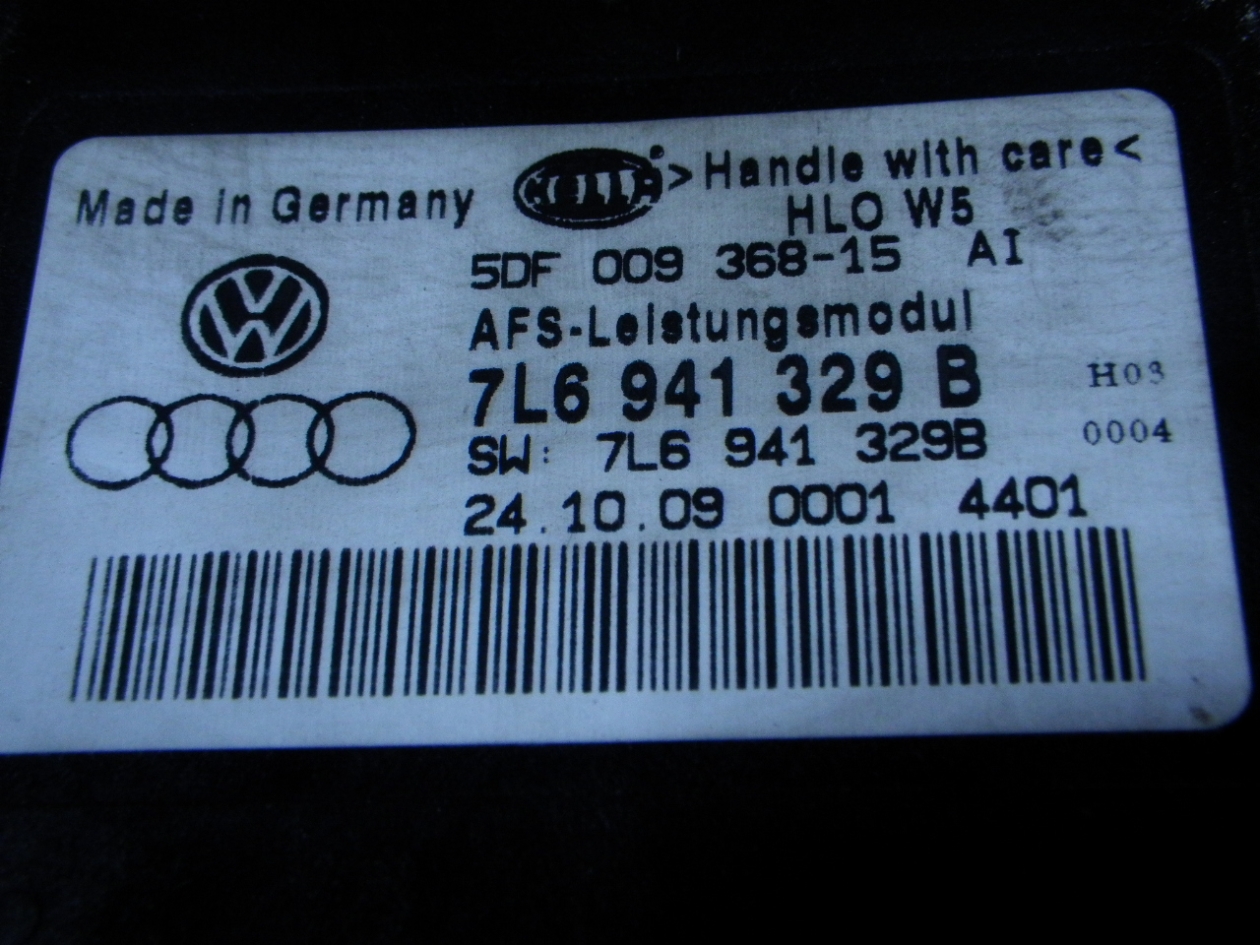 Control unit VW TIGUAN (5N_) 1.4 TSI 4motion VW: 7L6941329B VW ...