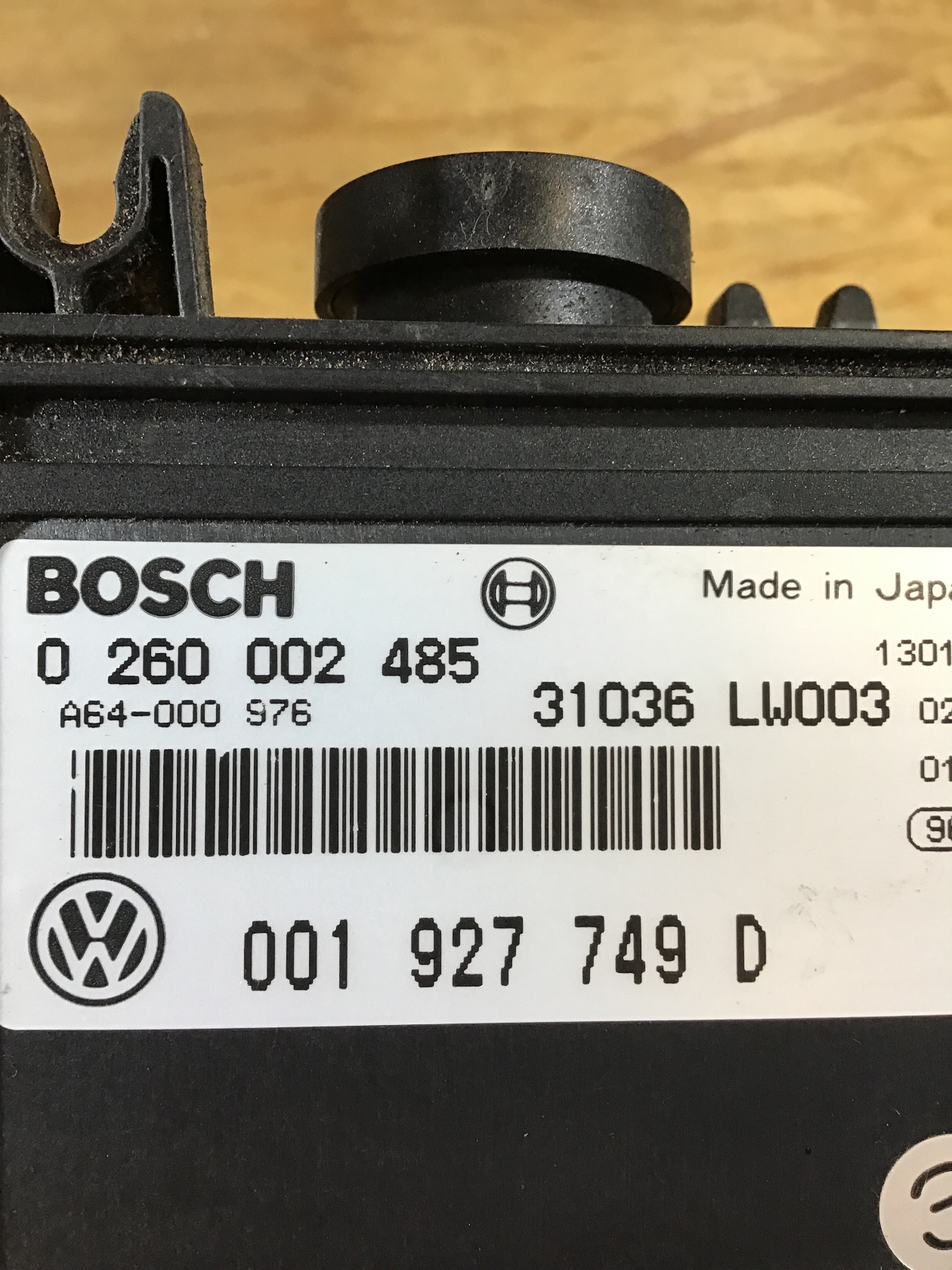 Automatic gearbox ECU VW POLO III (6N1) 75 1.6 4915622 | B-Parts