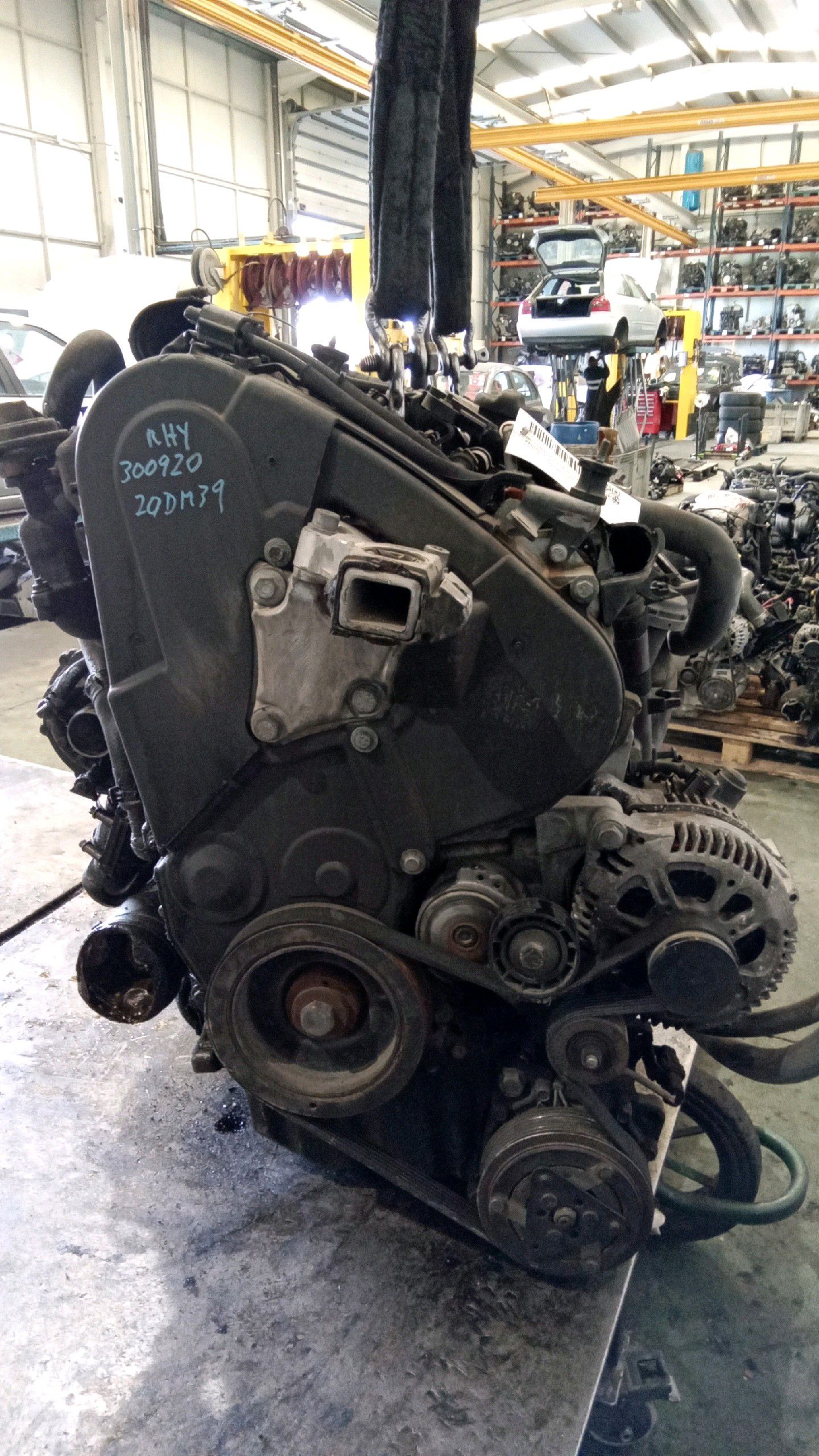 Engine PEUGEOT 307 (3A/C) 2.0 HDi 90 17658096 | B-Parts