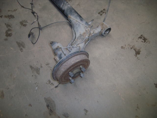 Rear axle VW POLO (6N2) 1.4 2625283 | B-Parts