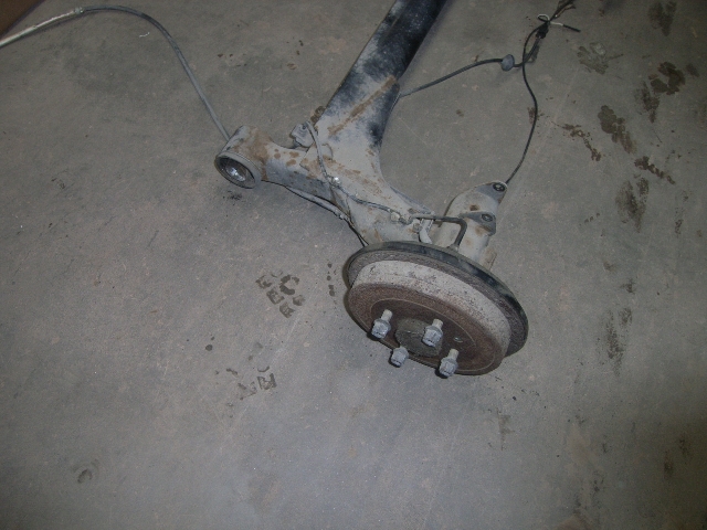 Rear axle VW POLO (6N2) 1.4 2625283 | B-Parts