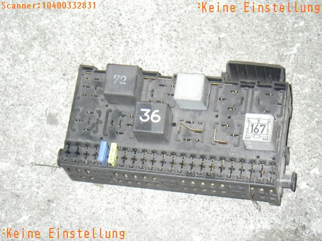 Fuse box VW POLO III (6N1) 60 1.4 2638342 | B-Parts