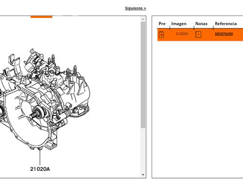 Gearbox MITSUBISHI GALANT VIII (EA_) 2.5 V6 24V (EA5A) 6097836 | B-Parts