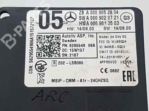 Electronic sensor MERCEDES-BENZ E-CLASS (W212) E 200 CDI / BlueTEC (212 ...
