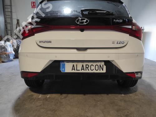 Paragolpes trasero HYUNDAI i20 III (BC3, BI3) 1.0 T-GDI hybrid 48V ...