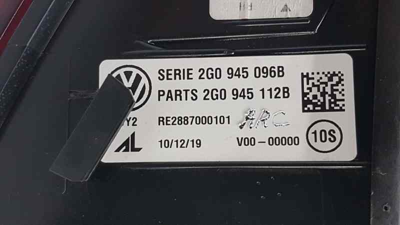 Right taillight VW POLO VI (AW1, BZ1) 1.0 MPi 8347023 | B-Parts