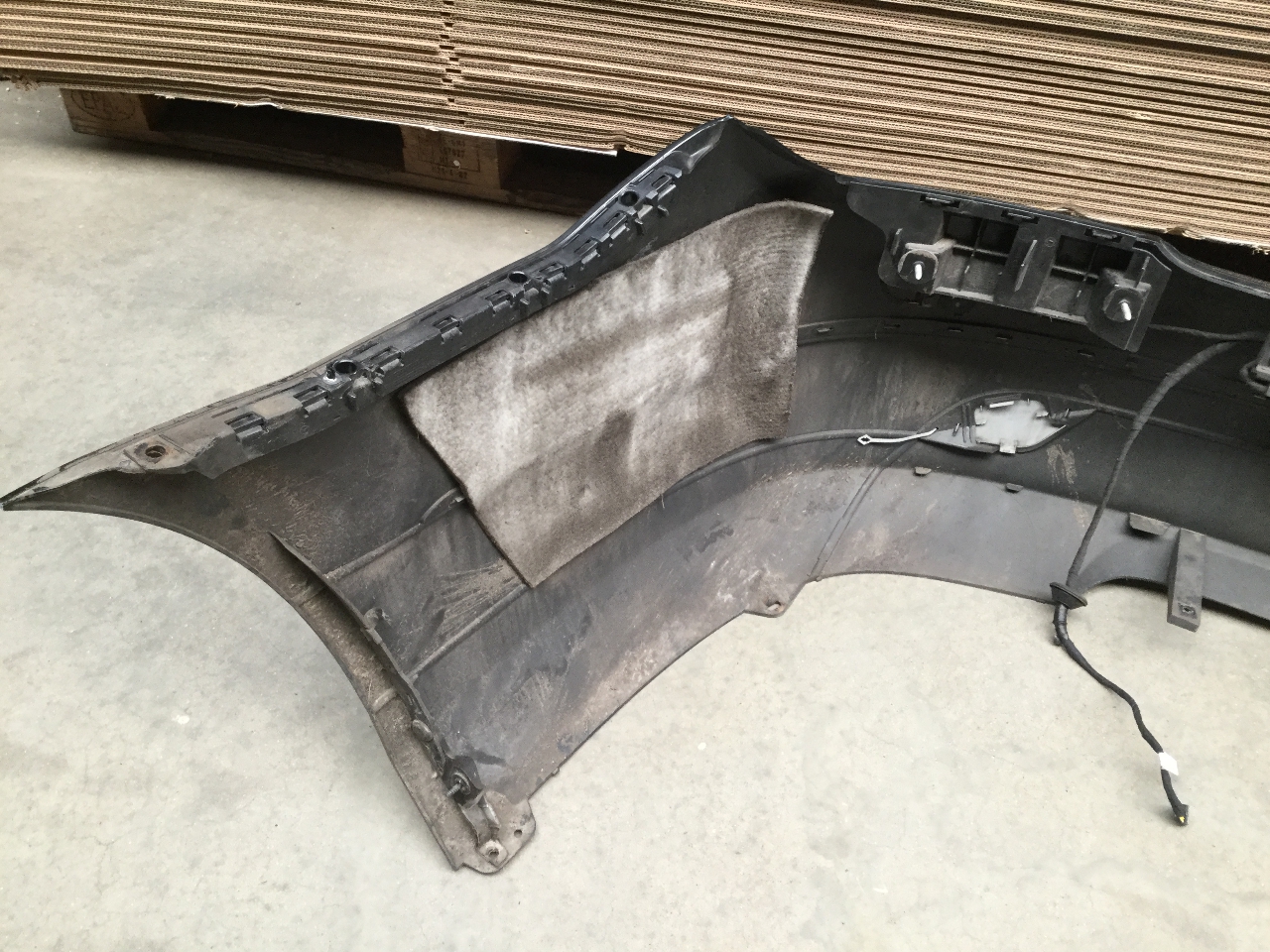 Rear bumper MERCEDES-BENZ C-CLASS (W204) C 180 Kompressor (204.046) | B ...