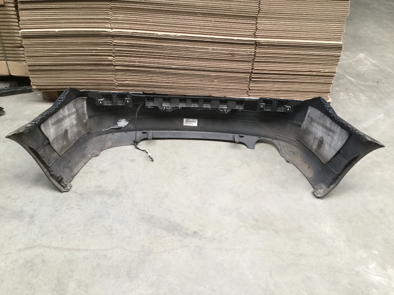 Rear bumper MERCEDES-BENZ C-CLASS (W204) C 180 Kompressor (204.046) | B ...
