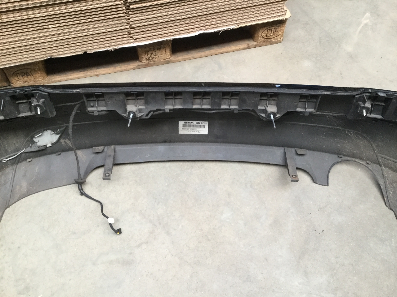 Rear bumper MERCEDES-BENZ C-CLASS (W204) C 180 Kompressor (204.046) | B ...