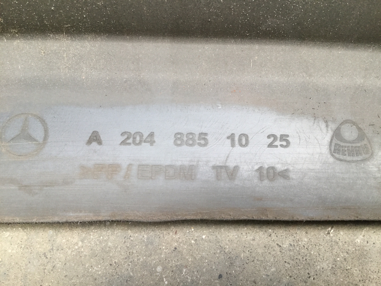 Rear bumper MERCEDES-BENZ C-CLASS (W204) C 180 Kompressor (204.046) | B ...