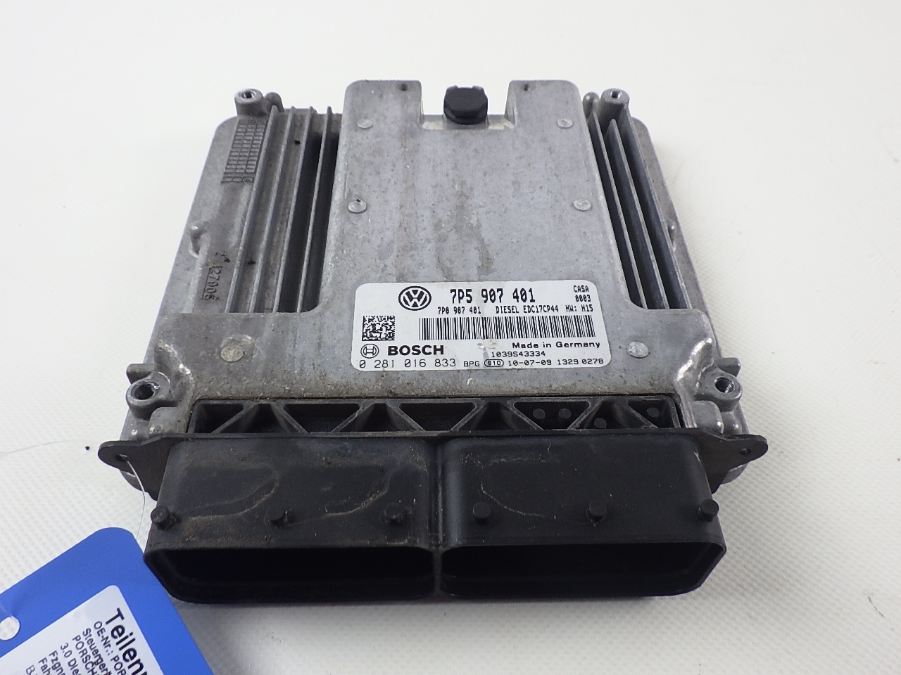 Engine control unit (ECU) PORSCHE CAYENNE (92A) 3.0 Diesel 3693160 | B ...