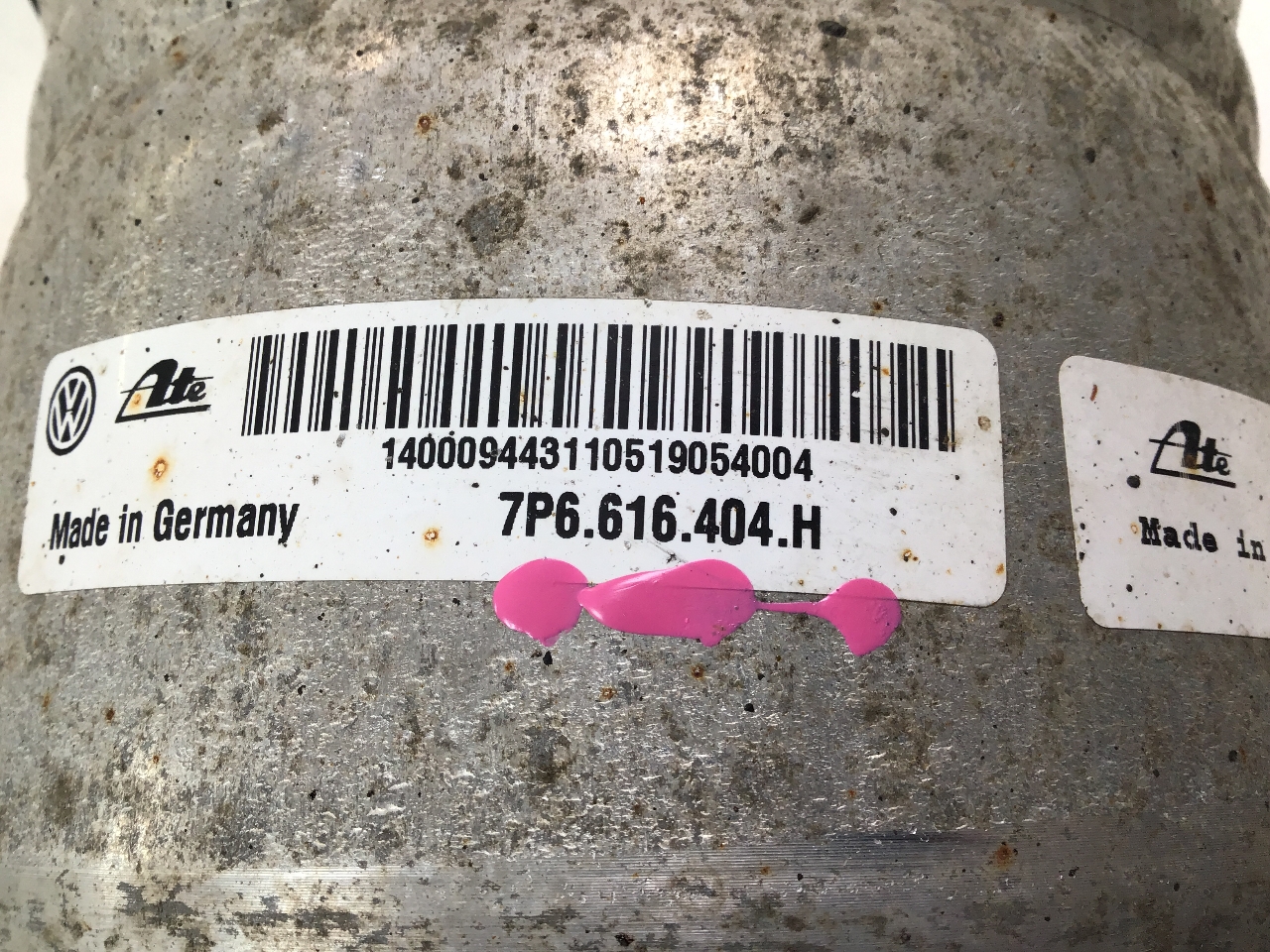 Right front suspension arm VW TOUAREG (7P5, 7P6) 3.0 V6 TDI VW ...