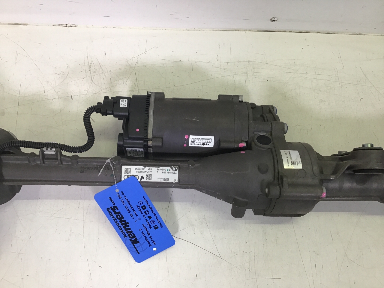 Steering rack LAMBORGHINI HURACÁN 5.2 LP 640-4 9974286 | B-Parts