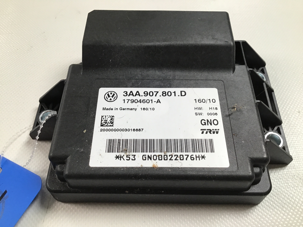 Control unit VW PASSAT B7 (362) 2.0 TDI 4385553 | B-Parts