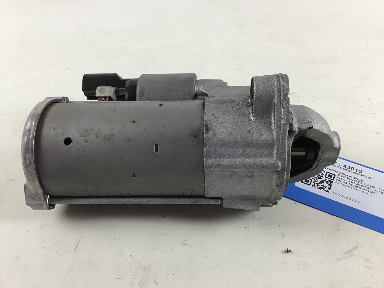Starter MERCEDES-BENZ C-CLASS (W205) C 200 BlueTEC / d (205.037 ...