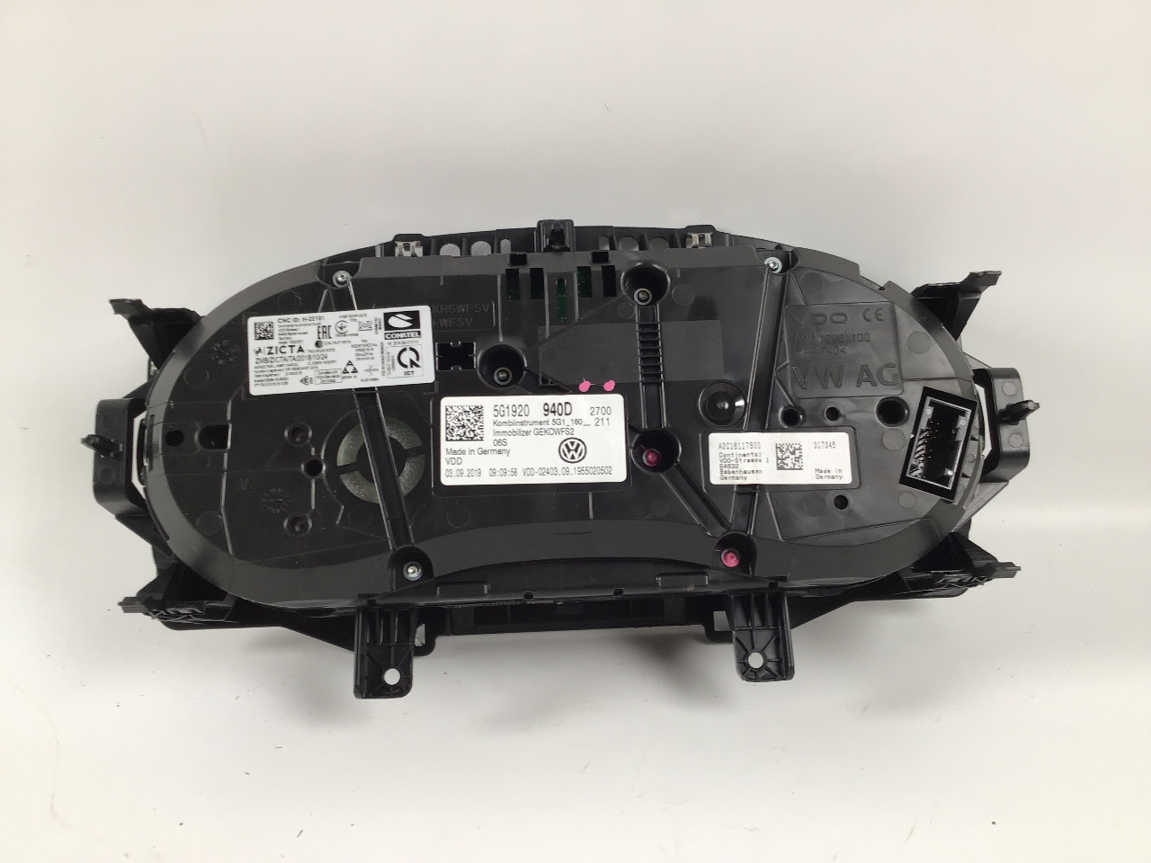 Instrument cluster VW GOLF VII (5G1, BQ1, BE1, BE2) 1.5 TSI 9748612 | B-Parts