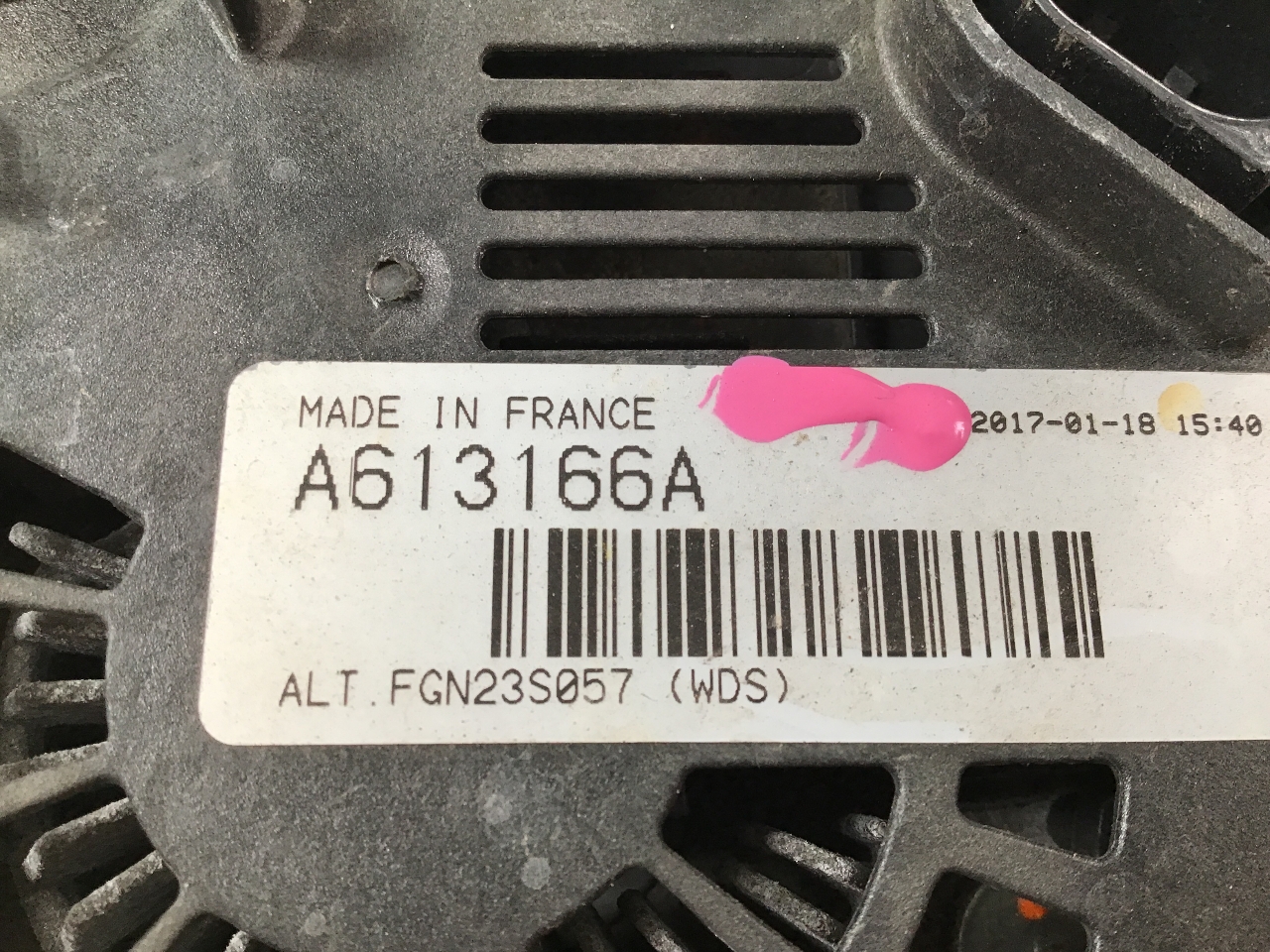 Alternator VW TOUAREG (7P5, 7P6) 3.0 V6 TDI VW: 059903023L | B-Parts