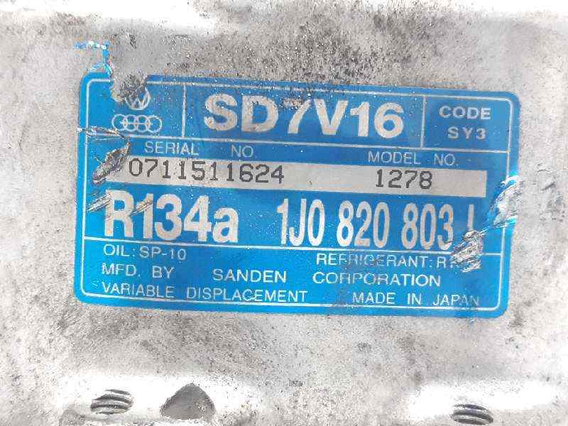 AC compressor SKODA OCTAVIA I (1U2) 1.9 TDI 1J0820803J | B-Parts