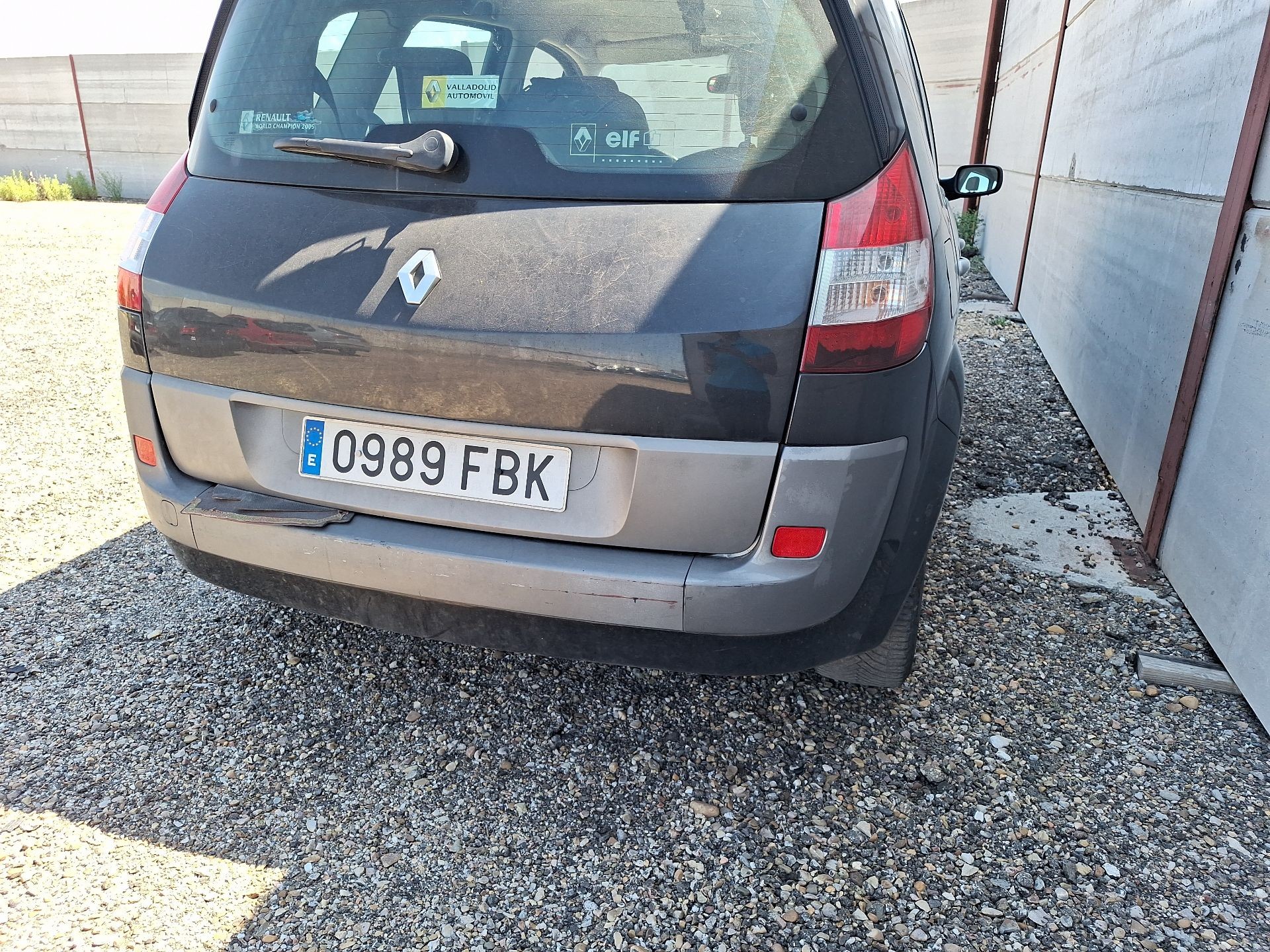 Rear bumper reinforcement RENAULT SCÉNIC II (JM0/1_) 1.9 dCi (JM14 ...