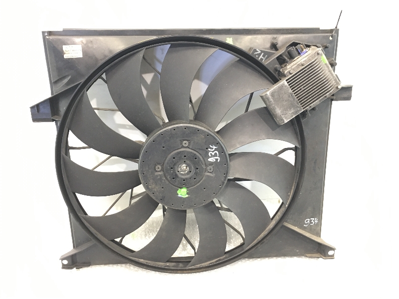 Radiator fan MERCEDES-BENZ M-CLASS (W163) ML 270 CDI (163.113) 9343965 ...