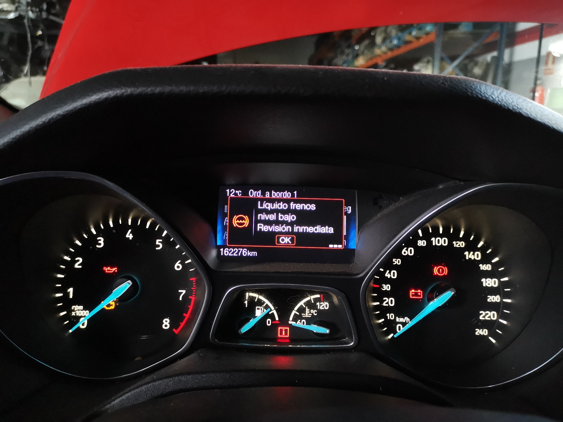 Instrument cluster FORD FOCUS III 1.0 EcoBoost 16244627 | B-Parts