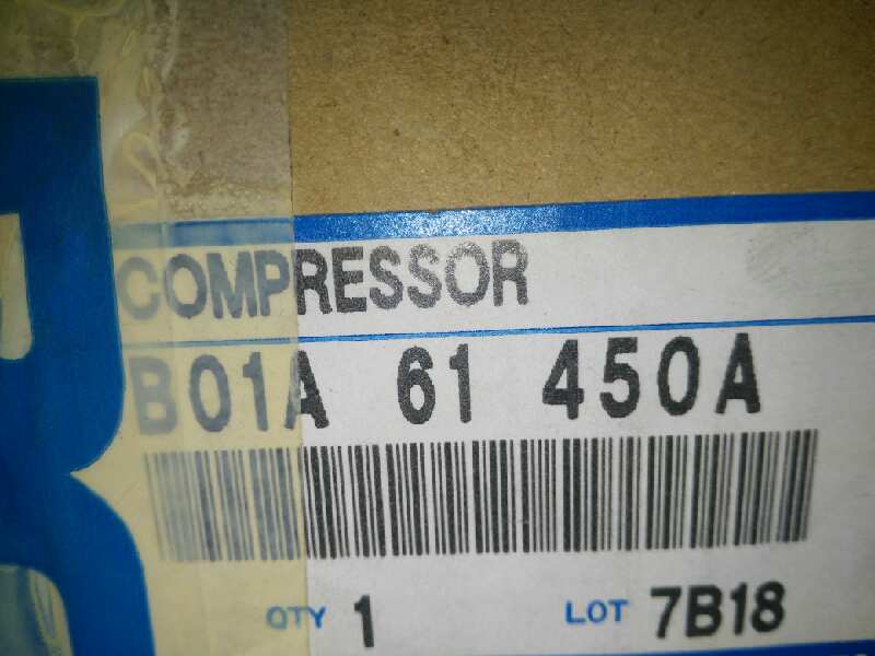 AC compressor MAZDA 323 C V (BA) 3200686 | B-Parts