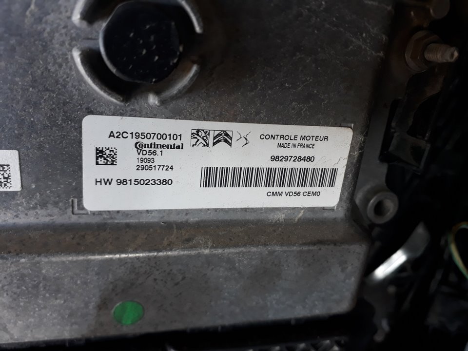 Engine control unit (ECU) CITROËN C3 III (SX) 1.2 THP 110 9967948 | B-Parts