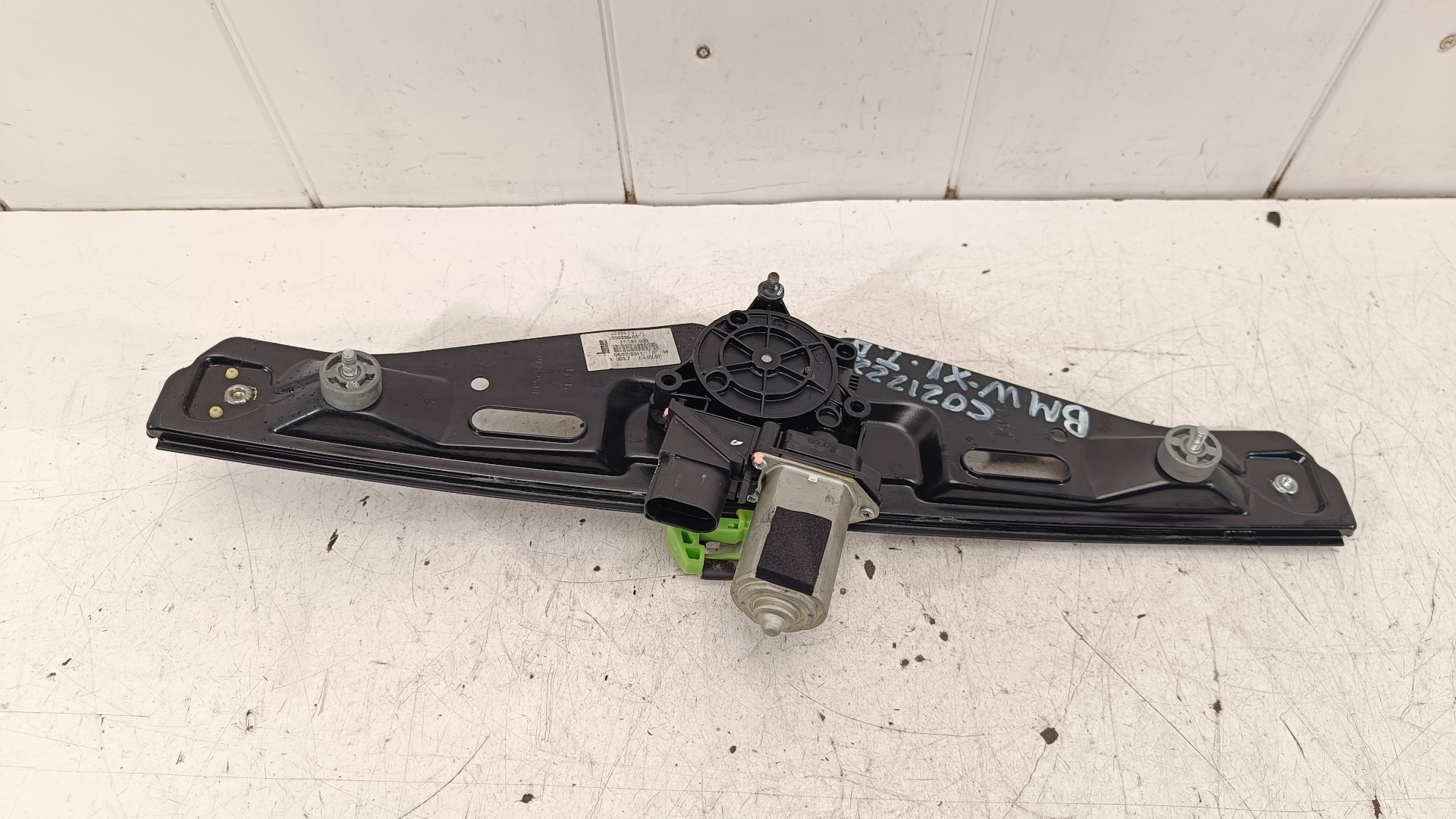 Rear right window mechanism BMW X1 (E84) sDrive 20 d 11279164 | B-Parts