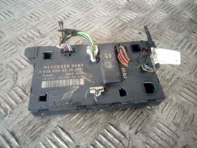 Comfort control module MERCEDES-BENZ VITO / MIXTO Van (W639) 115 CDI ...