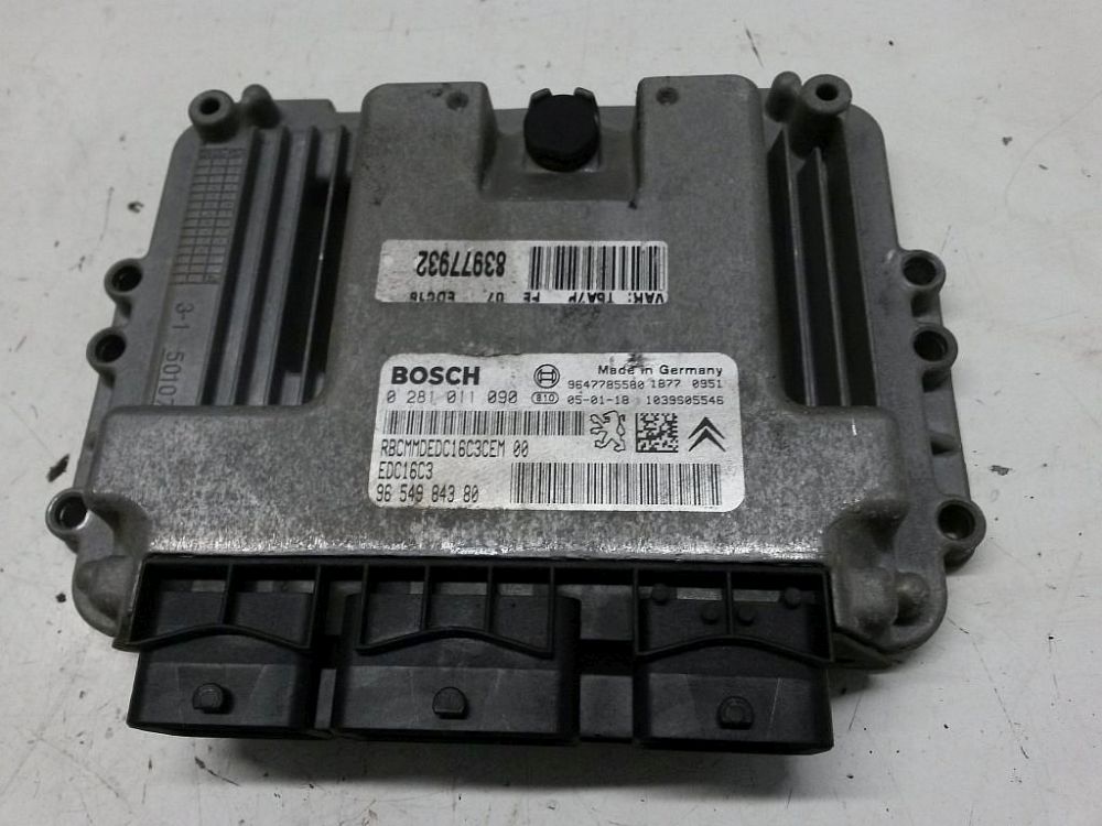 Engine control unit (ECU) PEUGEOT 307 (3A/C) 1.4 HDi 20288969 | B-Parts