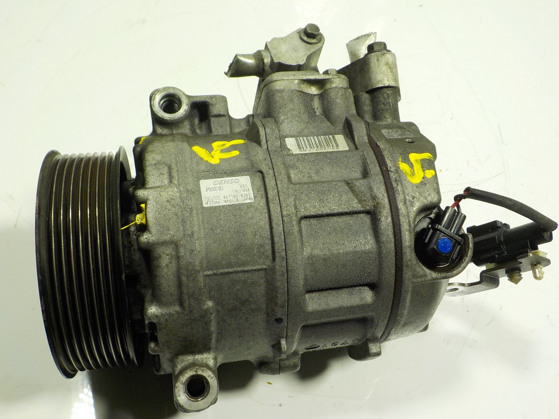 AC compressor LAND ROVER RANGE ROVER SPORT I (L320) 2.7 D 4x4 10003166 ...