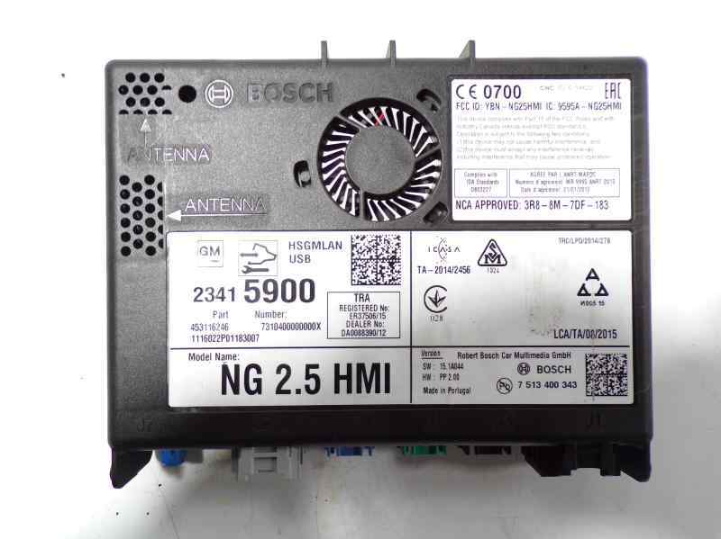 Modulo electronico OPEL ASTRA K (B16) 1.4 Turbo (68) 6704374 | B-Parts