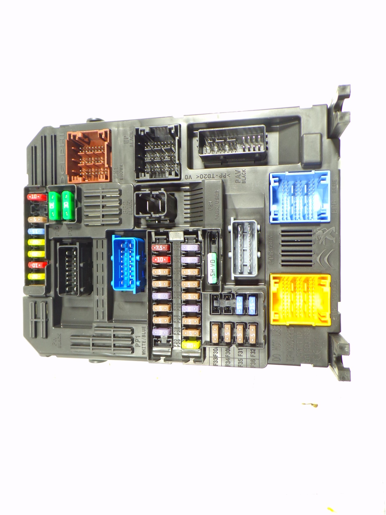 Fuse box TOYOTA PROACE CITY Box Body/MPV 1.5 D-4D 100 (BPZMD) 9126603 ...