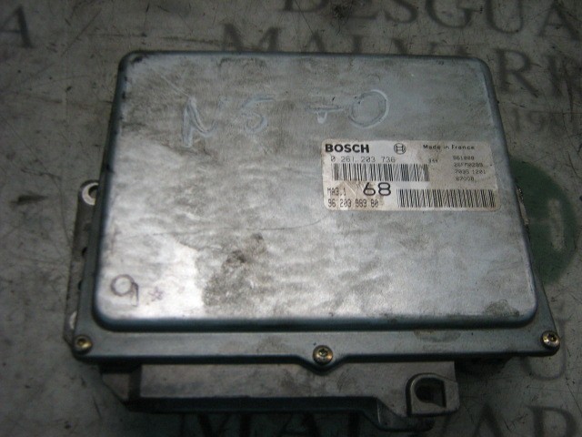 Engine control unit (ECU) CITROËN SAXO (S0, S1) 1.0 X 3781550 | B-Parts