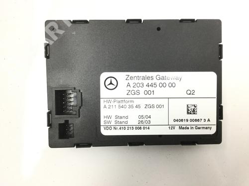 Control unit MERCEDES-BENZ C-CLASS (W203) C 200 CDI (203.007) 4035025 ...