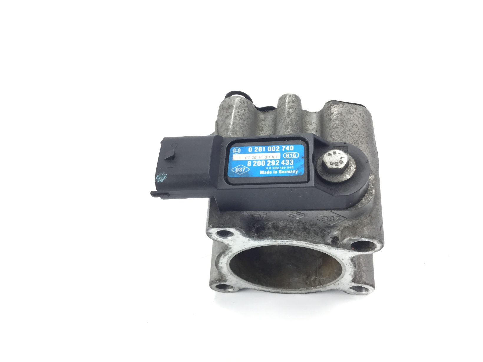 Throttle body RENAULT LAGUNA III (BT0/1) 2.0 dCi (BT07, BT0J, BT14, BT1A, BT1S) RENAULT ...