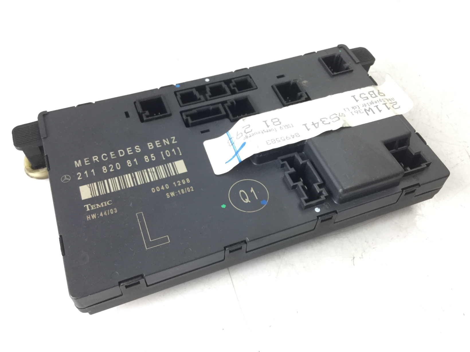 Module électronique MERCEDES-BENZ E-CLASS (W211) E 200 CDI (211.007 ...