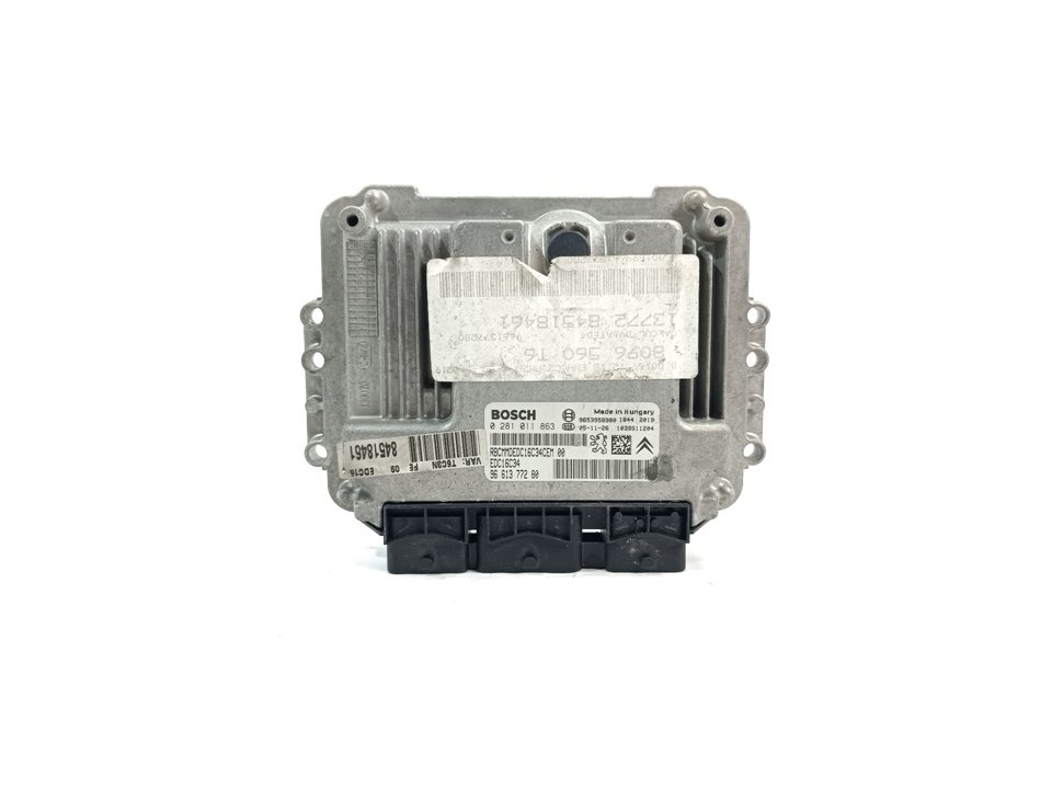 Engine control unit (ECU) PEUGEOT 307 (3A/C) 1.6 HDi 17179350 | B-Parts
