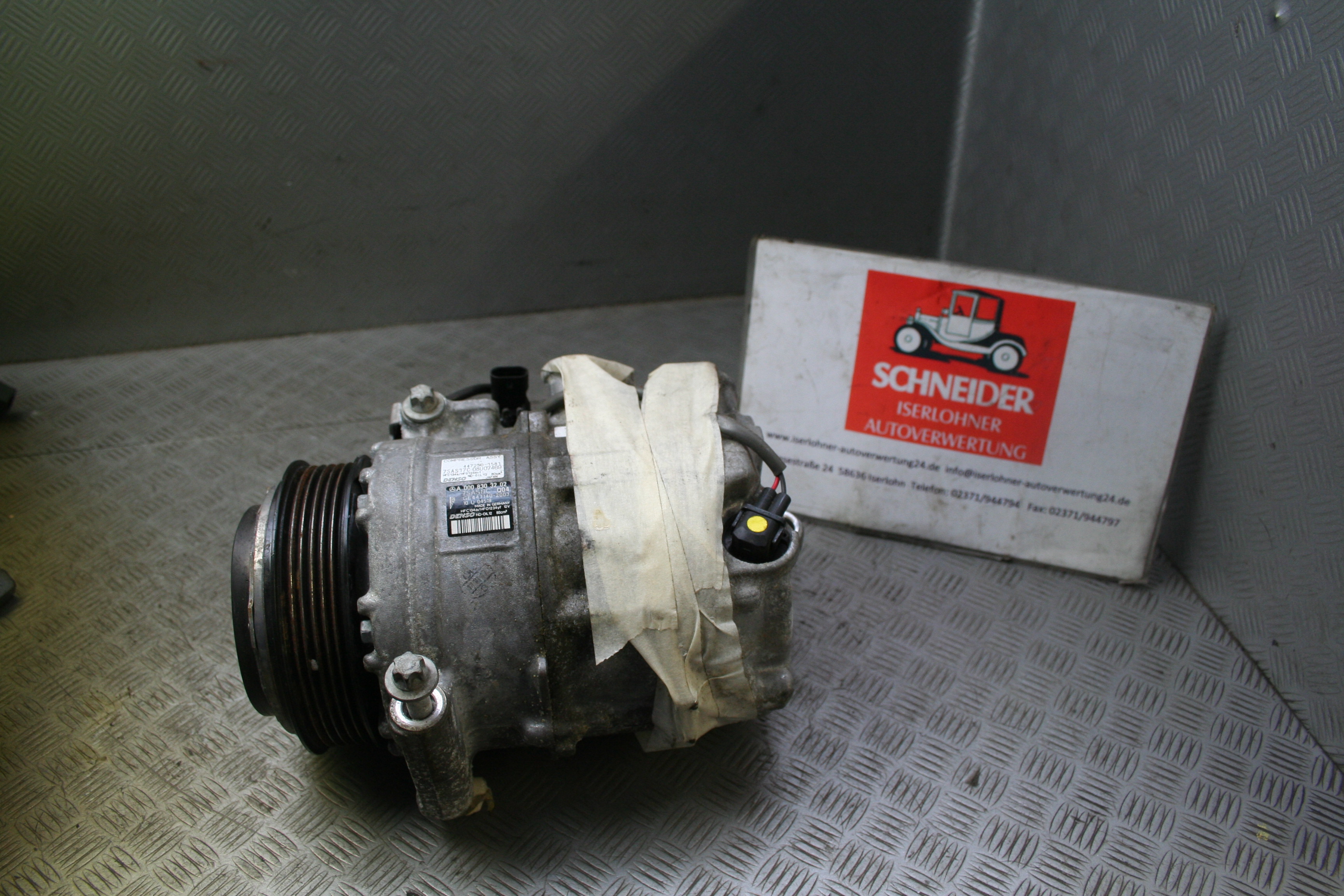 AC compressor MERCEDES-BENZ C-CLASS (W205) AMG C 43 4-matic (205.064 ...